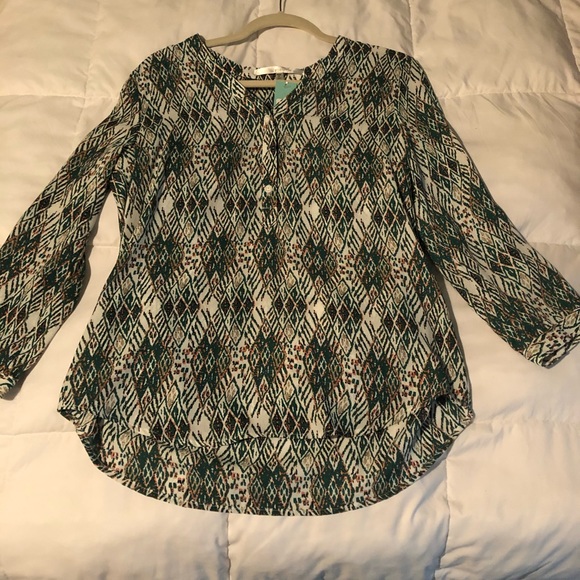 fun 2 fun | Tops | Long Sleeve Fun2fun Blouse | Poshmark